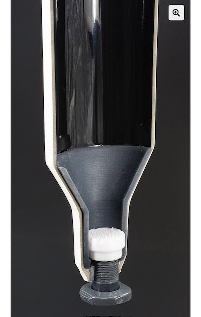 Traditional Tuna Tube (standard finish) – Naughty Rooster Fishing