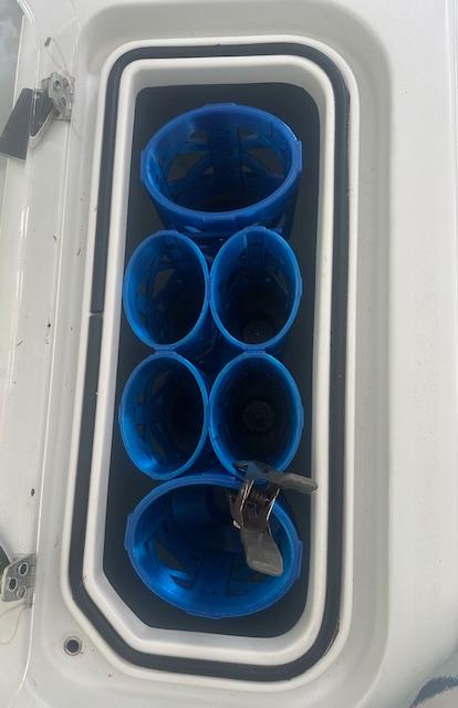 Modular Tuna Tubes: 2 medium & double small (17 3/4" overall height) C ...