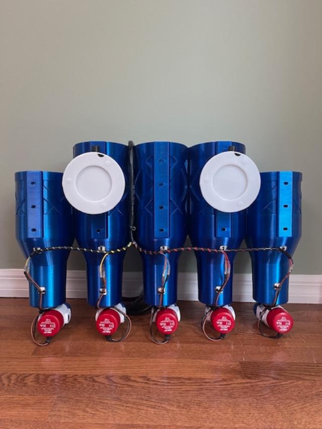 Modular Tuna Tubes: Medium (17 3/4" tall flanked by two 15" tall) CLIC ...